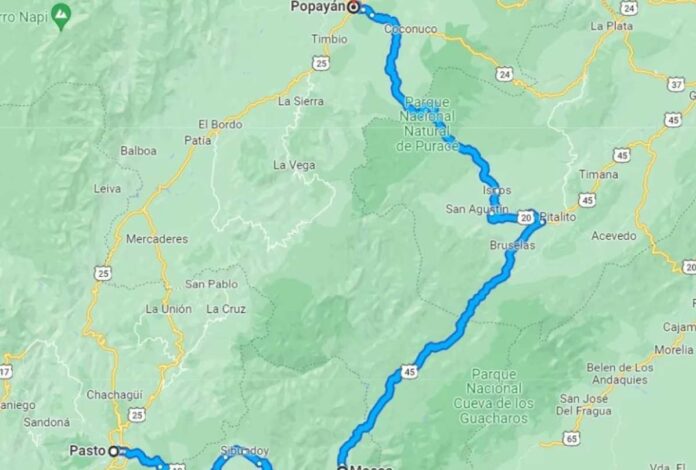 Vía entre Pasto y Popayán será reabierta el 20 de febrero | El Productor