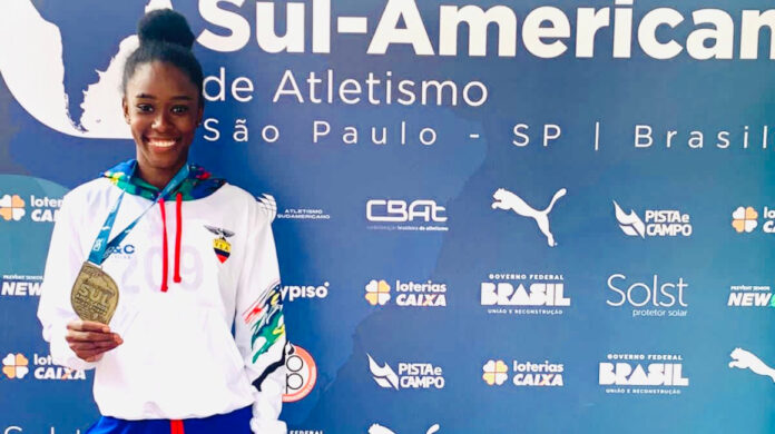 Nicole Caicedo gana un oro y rompe dos récords en el Sudamericano | El ...